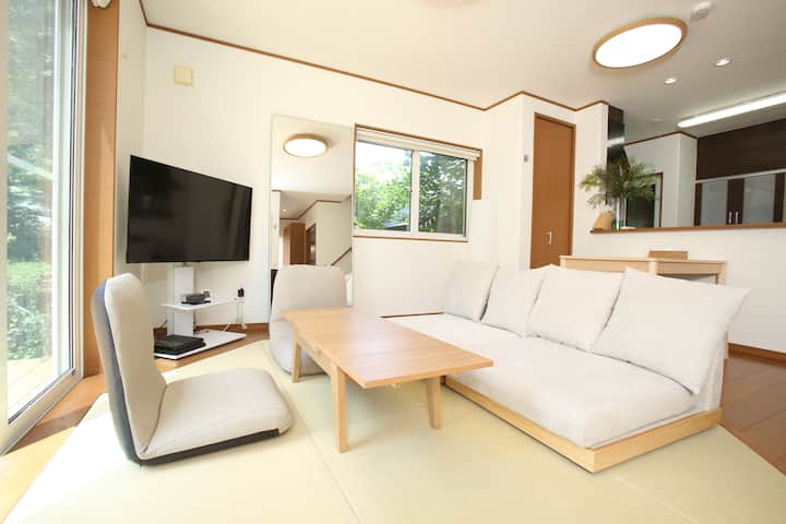 Cozy 3br Home With Tatami Room & Bbq Deck - Hakuba