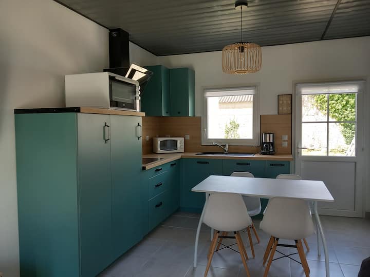 Petite Maison Neuve- Jardin Clos - Plage de la Barre-de-Monts (La Bergère)