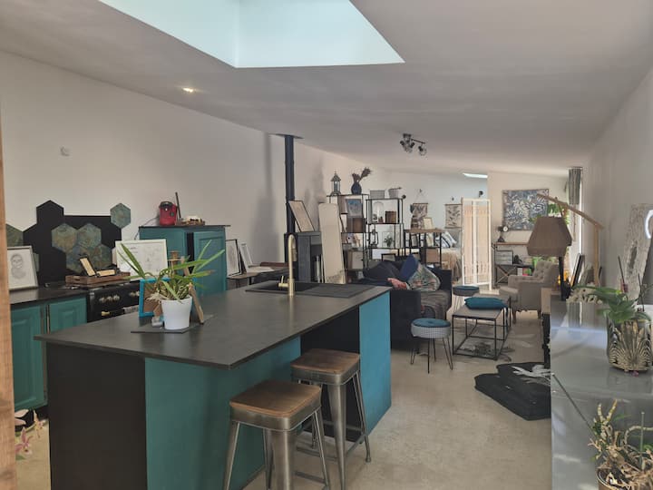 Maison 2 Chambres Style Loft - Romans-sur-Isère