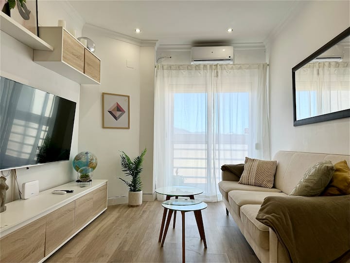 City Center 3bd Flat Soho Ac & Terrace - 馬拉加