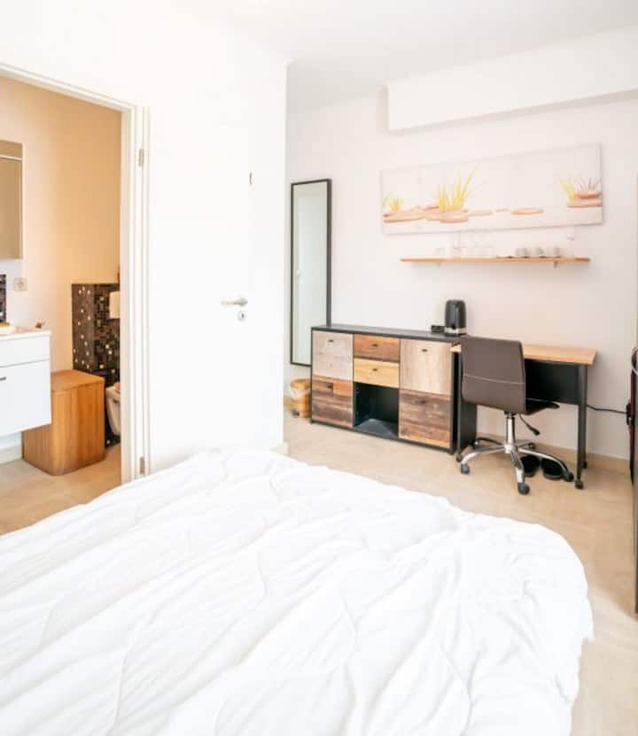 Studio Cosy A 5' Du Kirchberg, Park Prive Gratuit - Niederanven