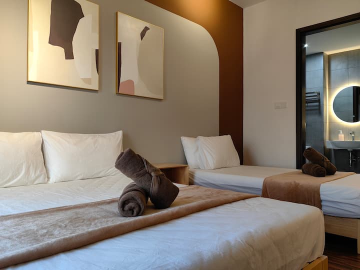 K Avenue Comfort Suite 4 Pax (5 Mins To Airport) - Kinarut
