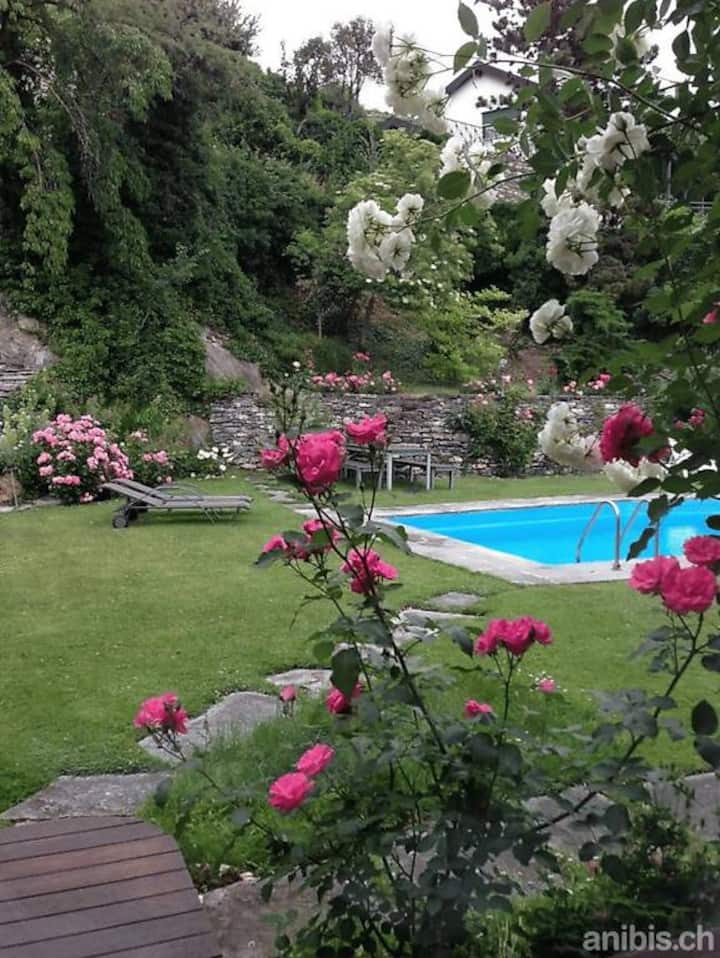 Cozy Oasis With Swimming Pool - Sion