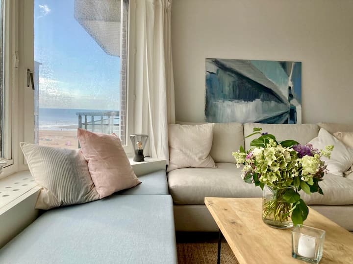 New! Appartement De Luxe, Vue Mer, Full Soleil - De Panne