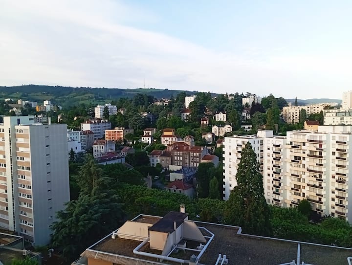 Bain De Lumière/vue Imprenable - Saint-Étienne