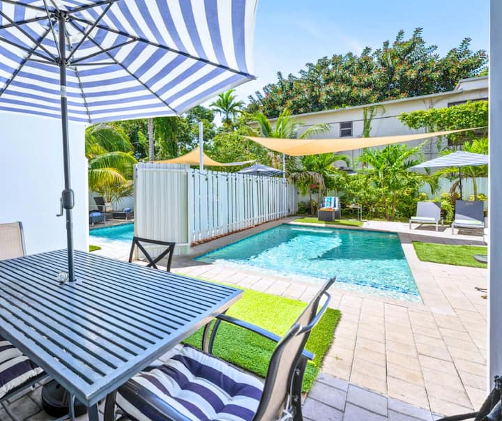 Modern 4br/4b Home W Heated Pool - Monthly Rental - Miami, FL
