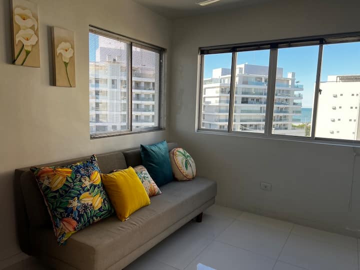 Vista Mar: 1 Quarto Mobiliado Em Caiobá - Matinhos