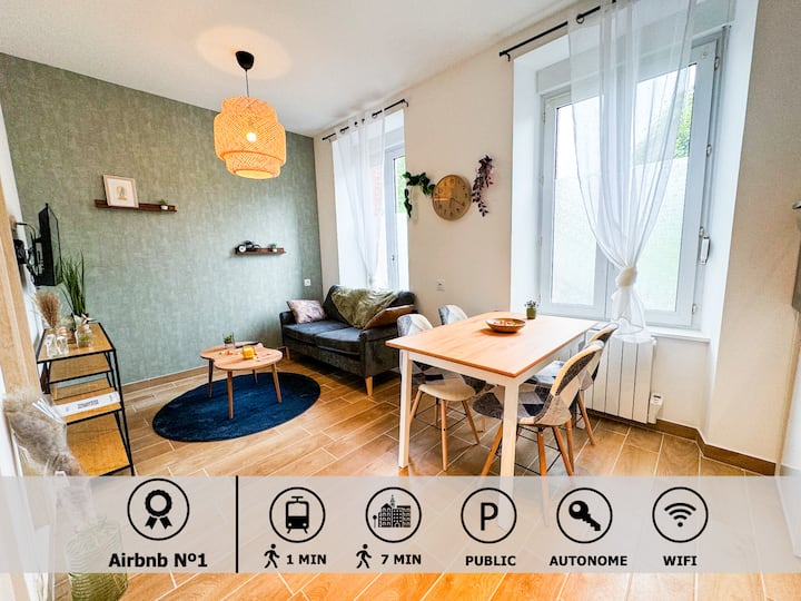 *New*: ÉLégance Et Confort Face à La Gare_parking - Guingamp