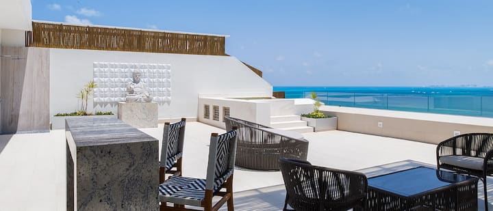 Luxury Penthouse 3-bd In Cancun. - Isla Mujeres