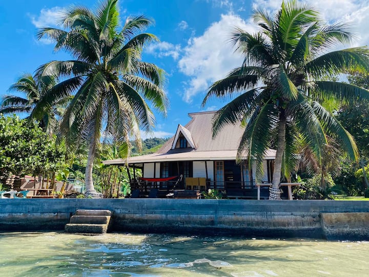 Charmante Maison En Bord De Mer. - French Polynesia
