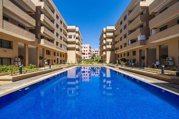 Brand New Elegant, Safe & Cozy ~5*loc~pool~parking - Marrakech