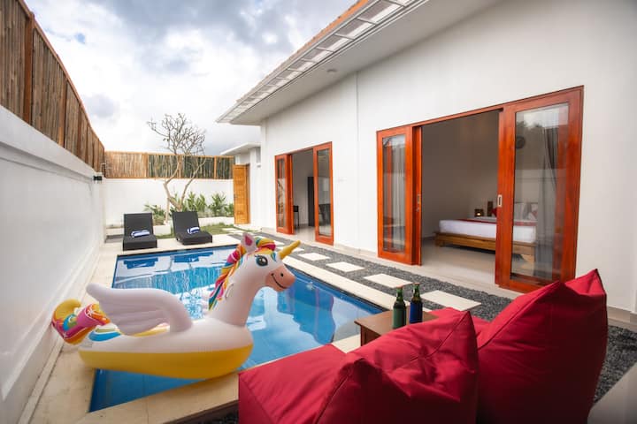 New Brand 2br Private Pool At Canggu Area - Bali
