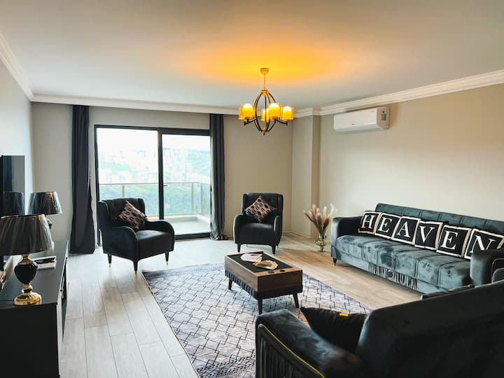 Deniz Ve ŞEhir Manzaralı Daire - Трабзон