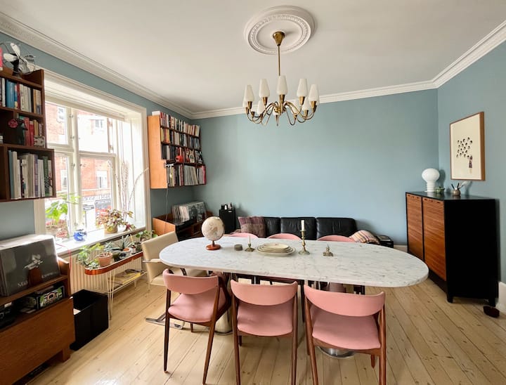 Well Located Stylish 94sqm  Vesterbro Home - Copenhaguen