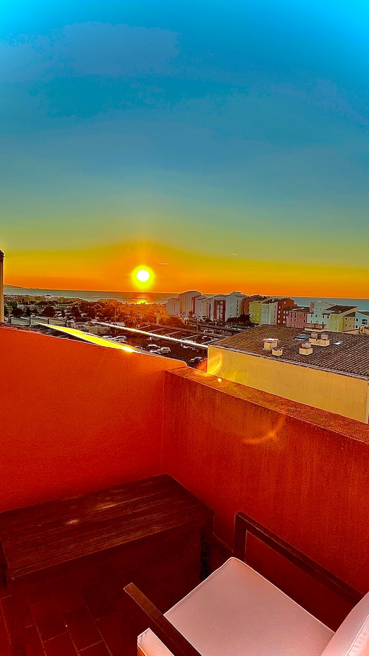 Duplex Vue Mer - 150m De La Plage - Agde