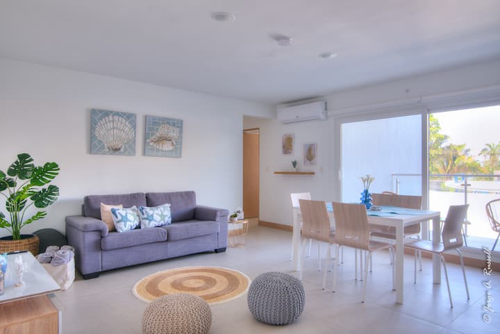 Viva Jaco Beach Apartment, King Bed, Secure Place - Playa Herradura
