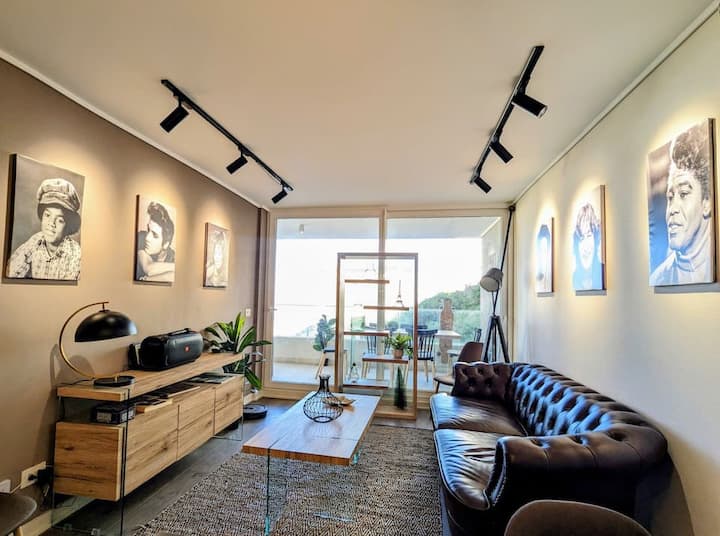 Dunas, Playa, Piscina Temperada, Gym, Pádel - Concón