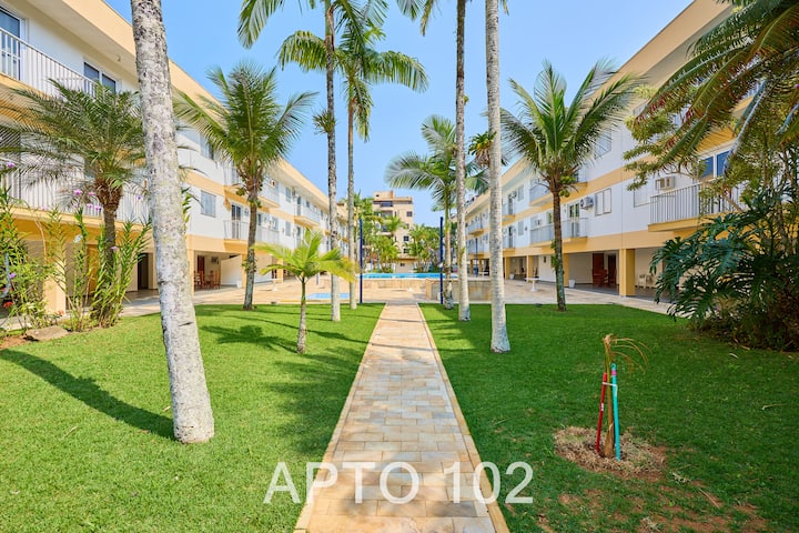150mts Da Praia Grande | Roupas De Cama | Piscina! - Ubatuba