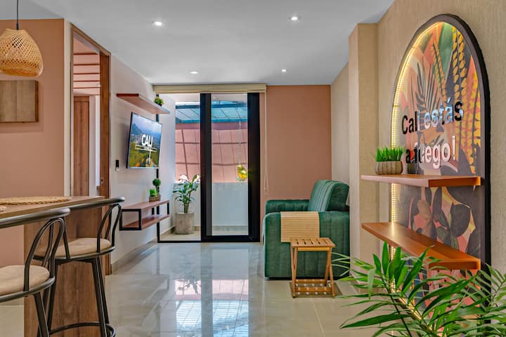 Bi201 Loft Central | Agua Caliente | A/c | Wifi200 - Cali