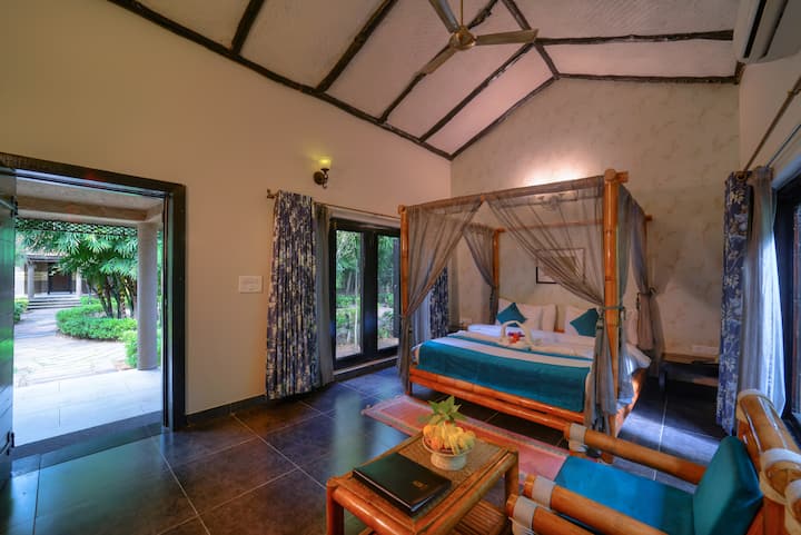 Safari Serenity Cottage - Premium Room With Meals - Bandhavgarh National Park