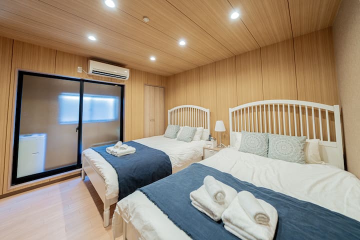 4ppl Apt. 5min Hanochayasta. Kuromonmarket Namba - Osaka