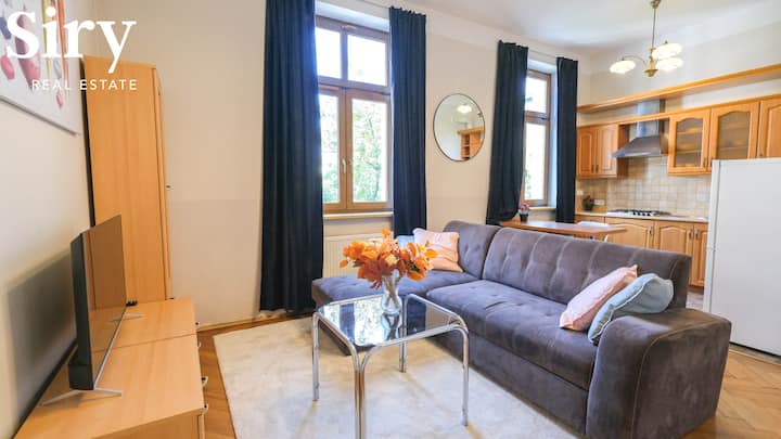 Big Cozy Apartment Free 1 Parking - Kraków