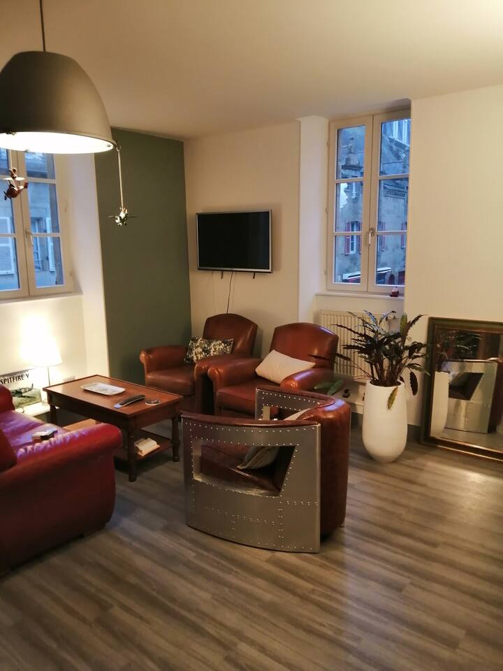 Charmante Maison De Ville Duplex - Landerneau