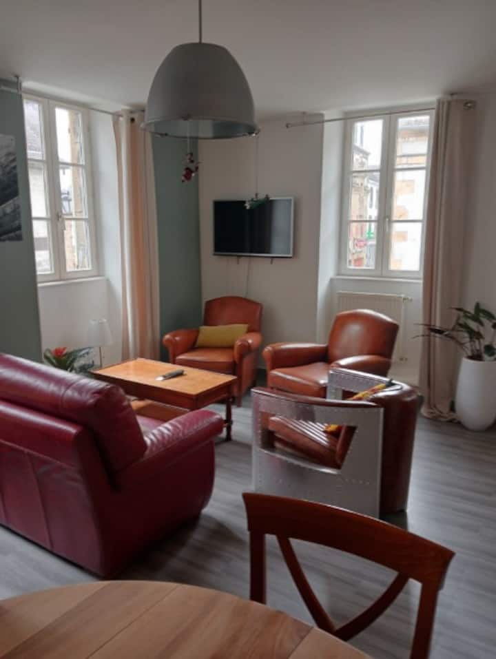 Charmante Maison De Ville Duplex - Landerneau