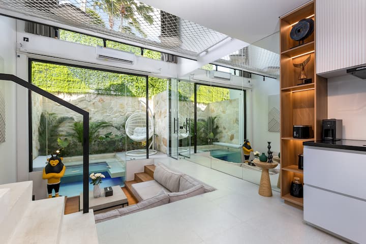 New Modern 1br Townhouse 3 Near Berawa Beach - Bali