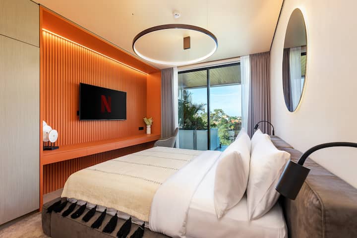 Apartment 301 W/ Tub & Balcony @ Canggu Near Beach - Canggu