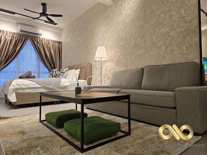 Cozy Studio– 5min Setia City Mall, Gym & Netflix - Shah Alam