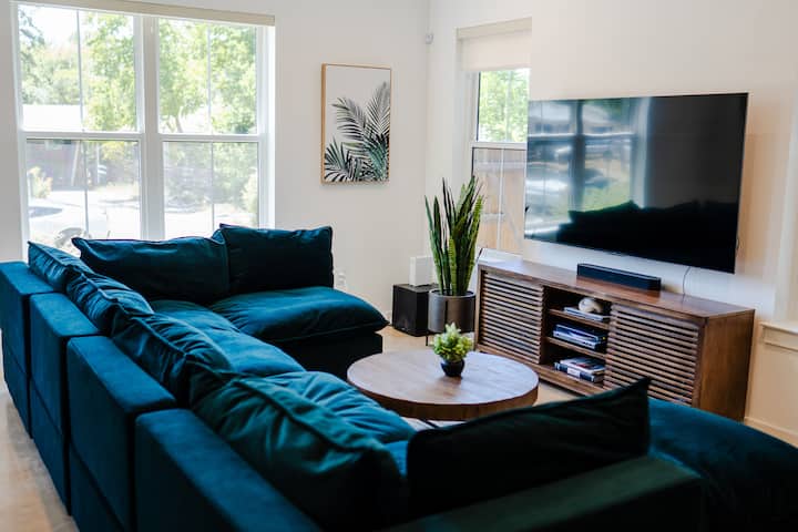 Boho Jungle Mid-century Modern Villa ~10 Min To Dt - Austin, TX