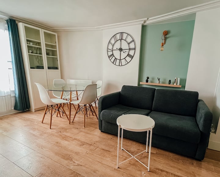 ÉLégant 2 Pièces à Paris Bourse - Bail Mobilité - Paris 5e Arrondissement