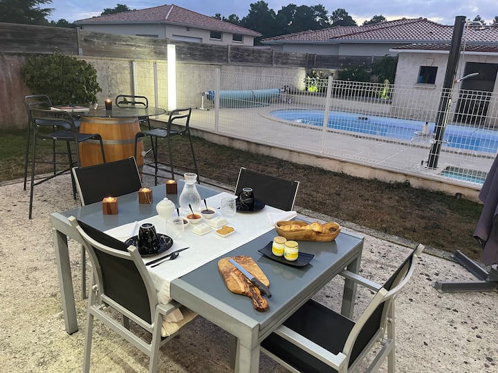 Le Mas Des Anges :Chambre D'hôtes Raphaël - Margaux