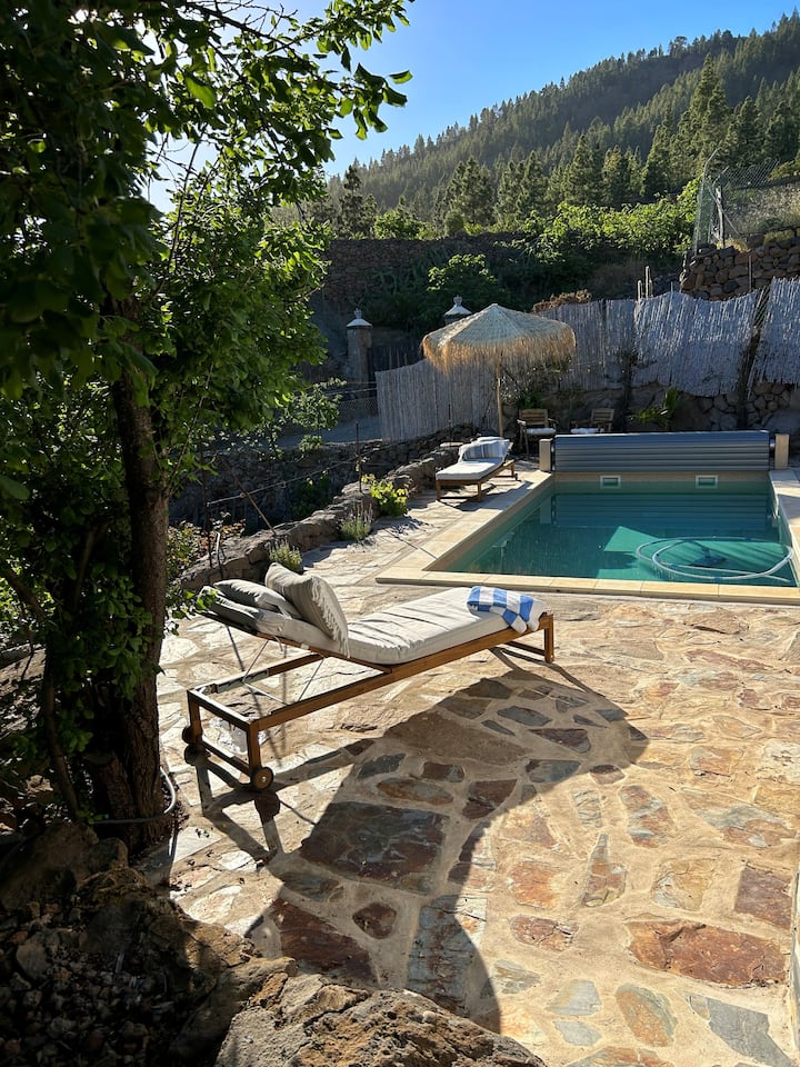 Rosas Märchenhafte Finca Mit Pool - Tenerife