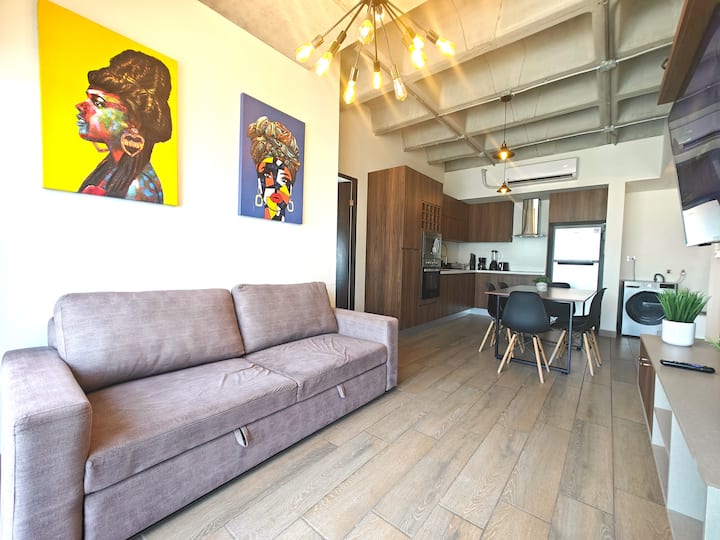 Glamorous 2br Apt W/pool + Free Parking + Gym + Ac - Monterrey