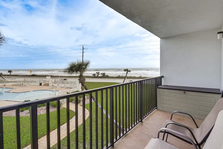 Oceanfront Flager Beach Condo - Flagler Beach, FL