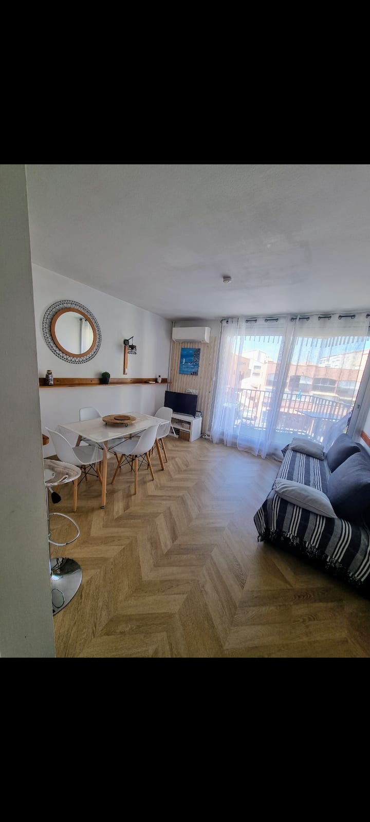 Studio 25m2 Au Port Clim / Piscine /Balcon - Marseillan