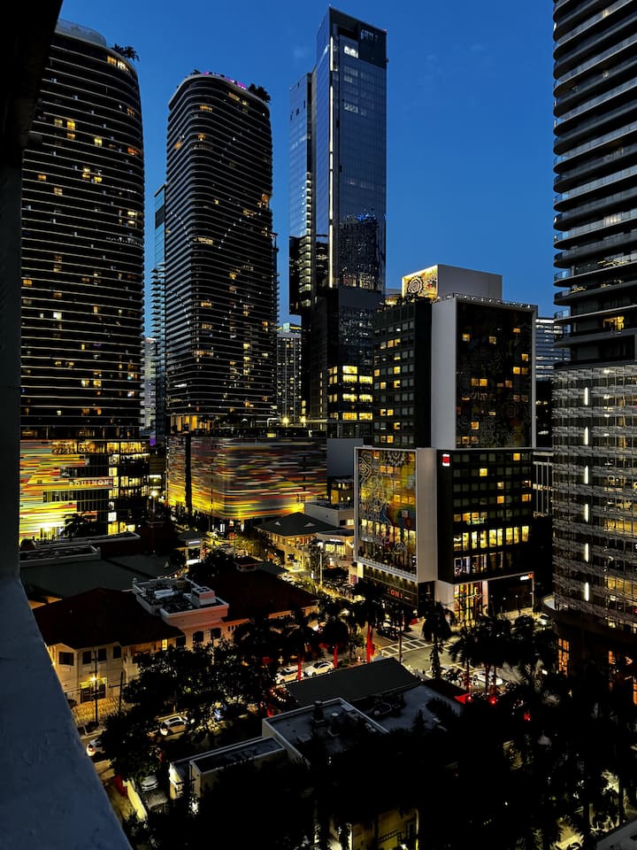 Cozy Brickell Sky View Apartment - Miami