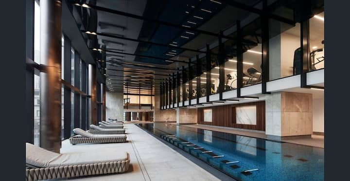 Skyline Getaway| Free Parking +Pool| Walk To Crown - Melbourne