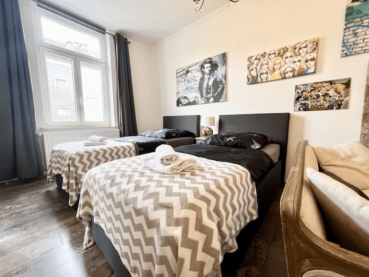 Newyork Suite Für 4+küche/wifi - Essen