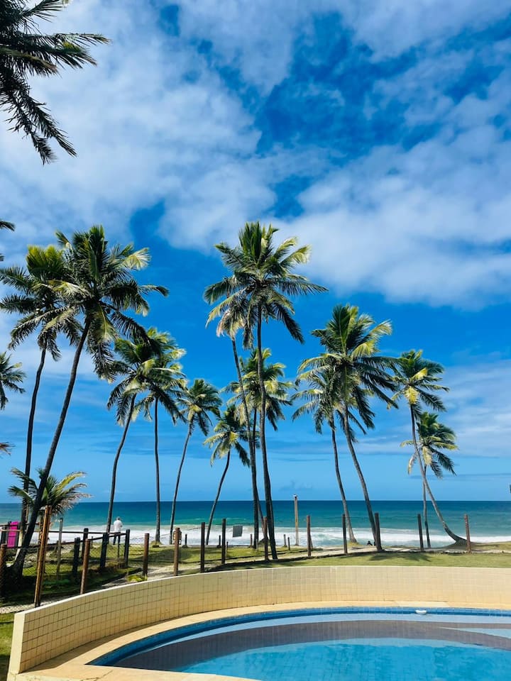 Casa Com 04 Quartos Com Suíte Frente Ao Mar! - Lauro de Freitas