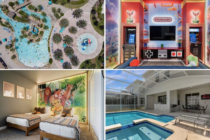 6 Bd/ 5 Ba Sleeps 15! Champions Gate (8935 Tw) - Florida