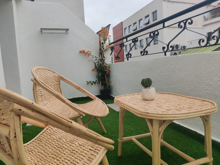 2min Du Tram + Fibre Optique ! Cozy Et Central ! - Casablanca