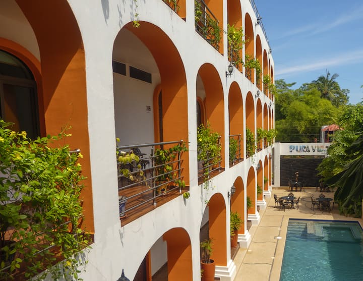 Apartment Hotel In Lo De Marcos, 8 People - Riviera Nayarit
