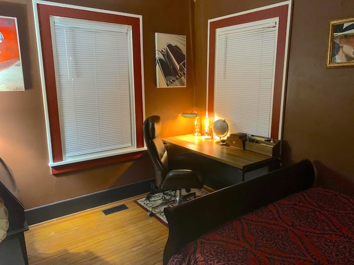 Dr Yaple's Art Deco Room: The Study - West Lafayette, IN