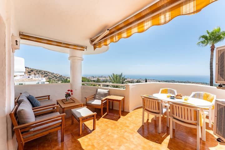 Fortryllende Havudsigt I Mijas - Calahonda