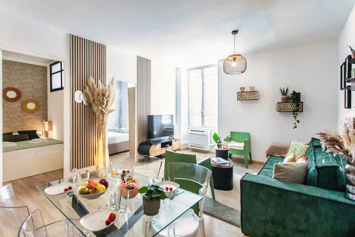 3p Massena Central,  à Deux Pas De La Mer/ac - Nice