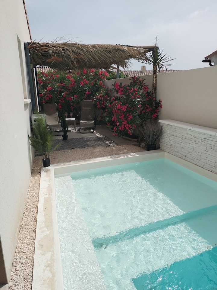 Villa Clim Clôt Piscine Chauffée - Pont-Saint-Esprit
