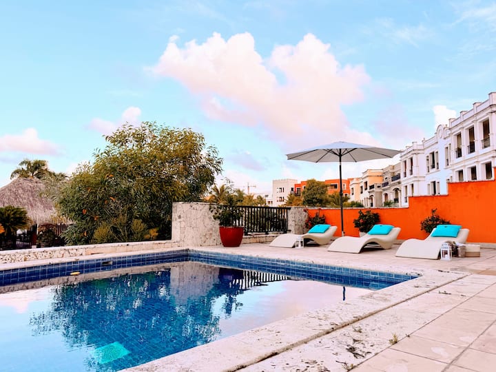 Your Private Pool, Marina Resort Hot Tub & Grounds - Punta Cana